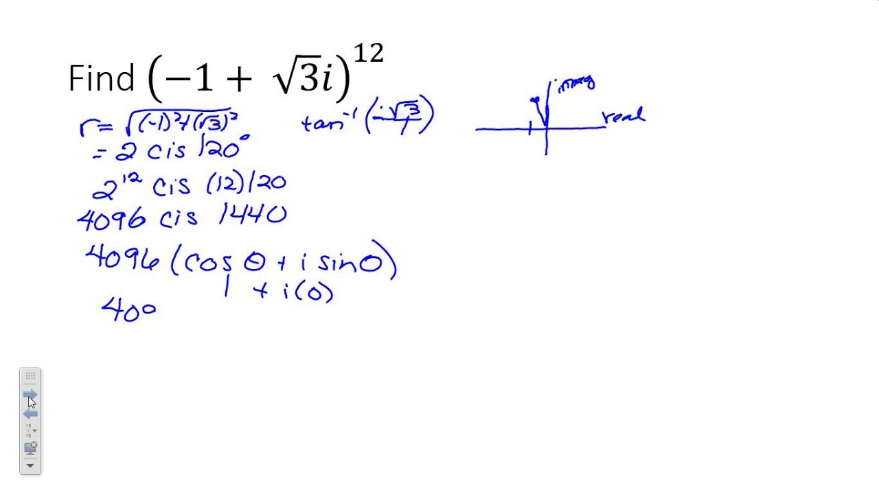 Powers And Roots Of Complex Numbers YouTube powers-and-roots-of-complex-numbers-youtube