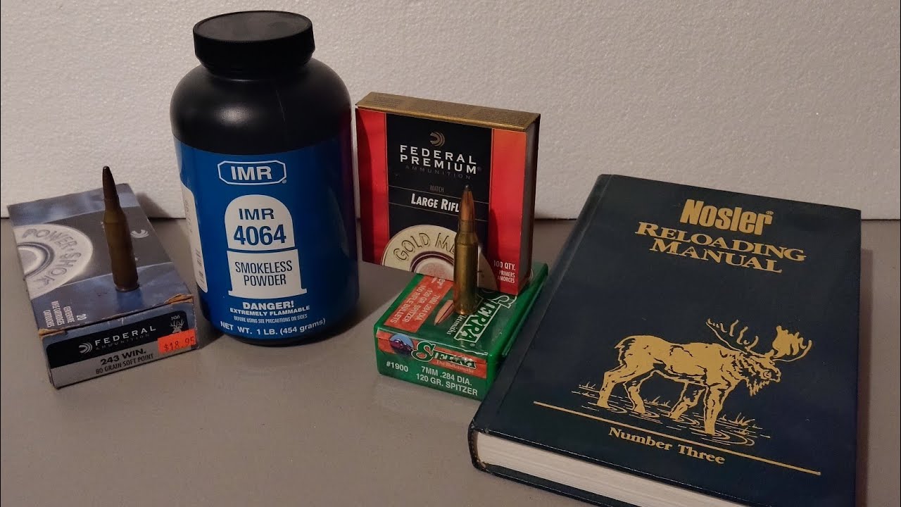 Reloading 7mm-08 Remington. - YouTube