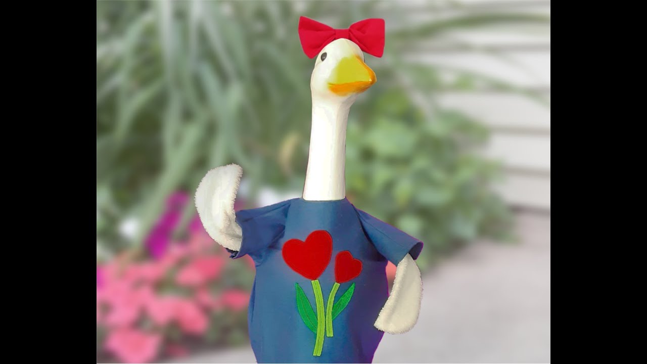 PoseAble Wings for Goose Clothes Patterns - YouTube