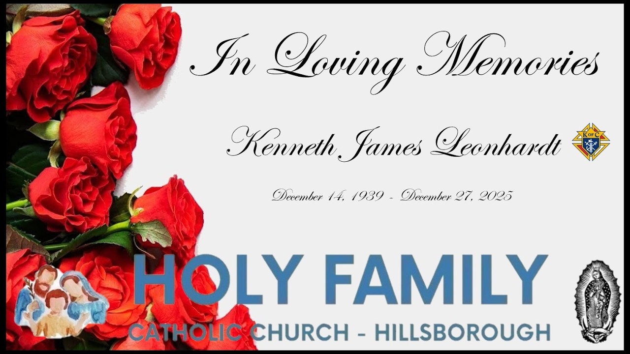 Funeral Mass of Kenneth James Leonhardt - YouTube
