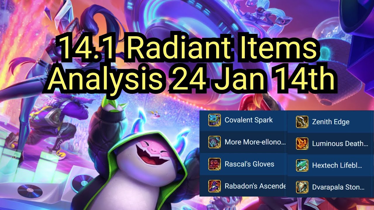 【EN Version】Radiant Items Analysis Based on Big Data - January 14, 2024 ...