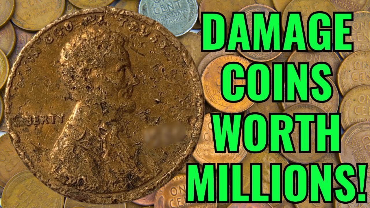 DAMAGE COINS WORTH A LOT OF MONEY! PENNIES UPDATE 2024 - YouTube