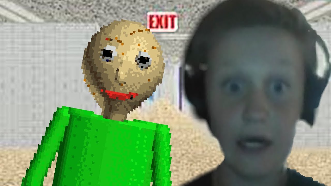 Kids Play Baldi's Basics in Education and Learning for the First Time ...