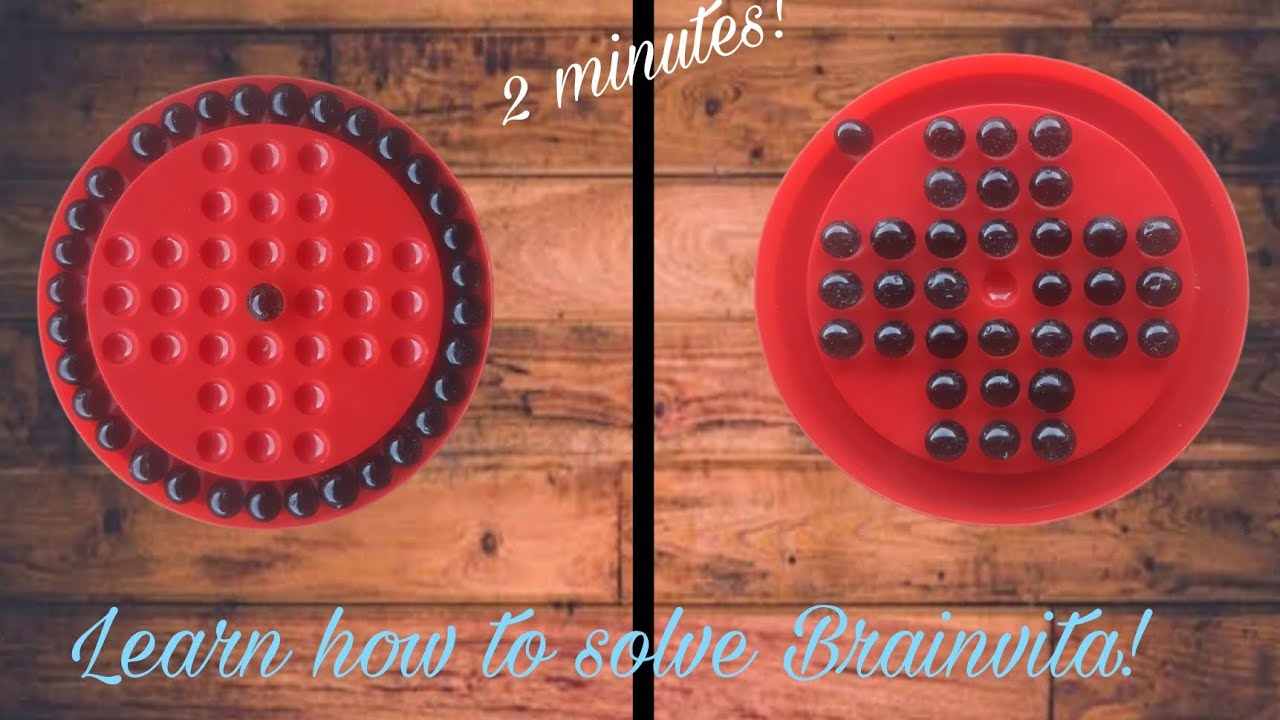 Learn How to solve Brainvita in less than 2 mins! - YouTube