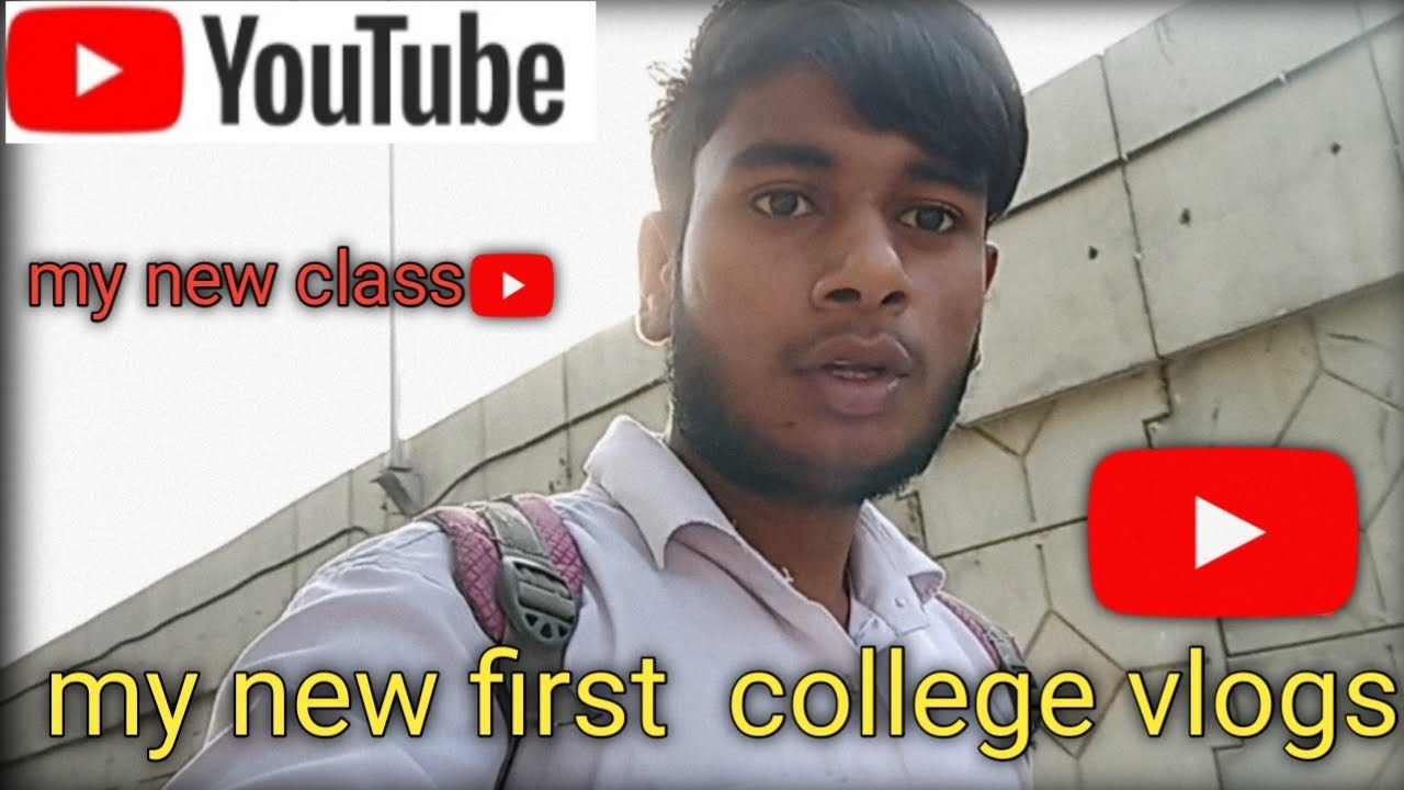 my first college vlog#like comment share subscribe👈 - YouTube