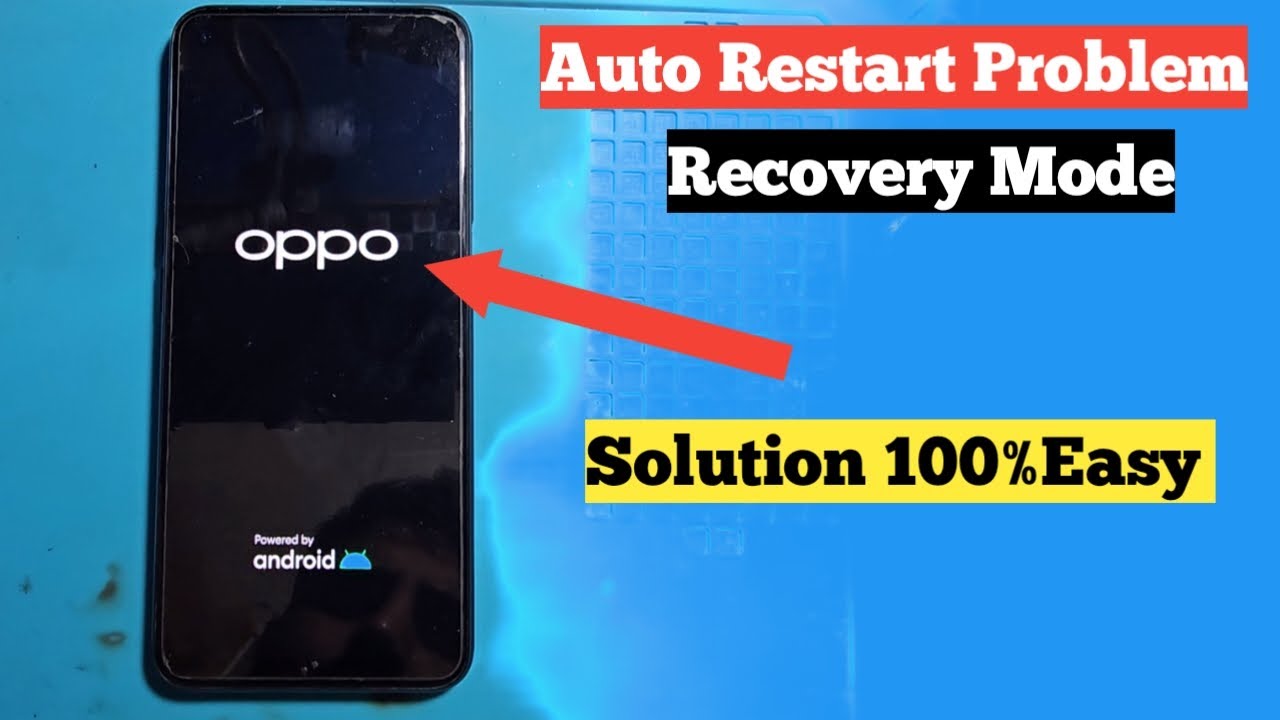 How to Fix Automatic Restart phone oppo a54 | Auto Hard Reset option ...