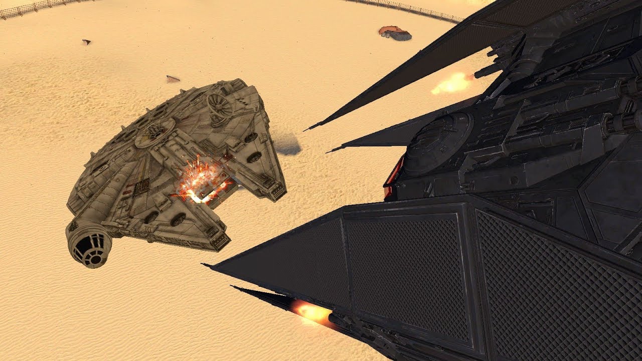 Gmod THE LAST JEDI Star Wars Starships Mod - YouTube