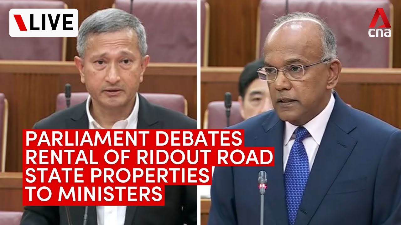 [LIVE] Singapore parliament on rental of Ridout Road properties to ...