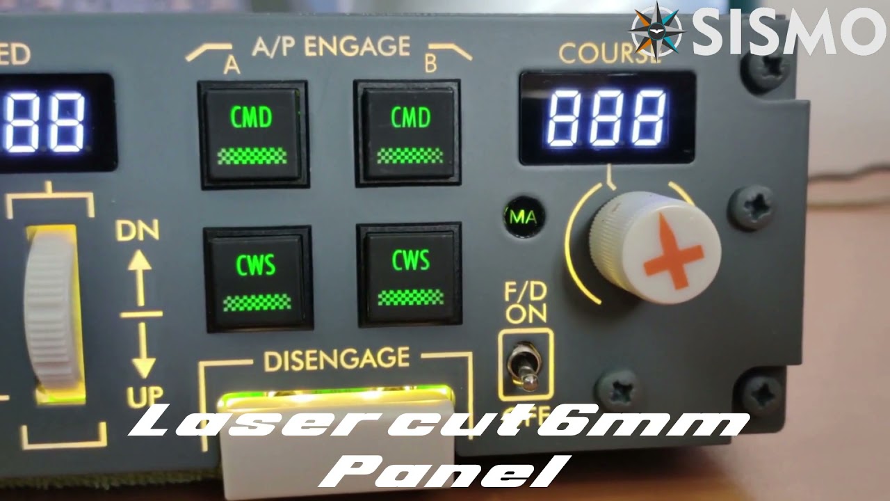 Sismo Soluciones MCP V4 for the 737NG and 737MAX - YouTube