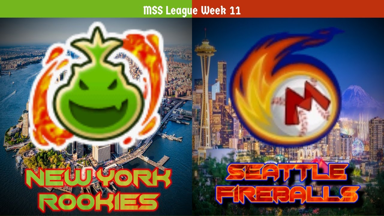 New York Rookies @ Seattle Fireballs | MSS League 2023/24 | Week 11 ...