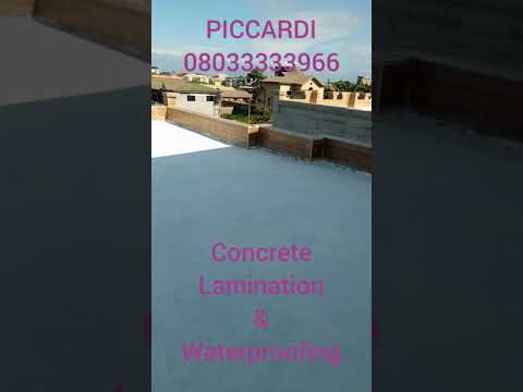 BASF MasterProtect 300 Concrete Waterproofing and Lamination - YouTube