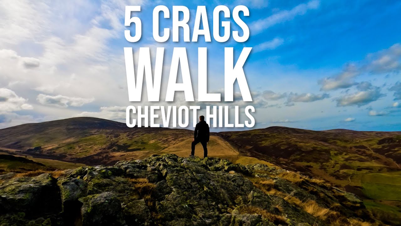 Langlee Crag + 4 Other Crags Walk - Cheviot Hills - YouTube