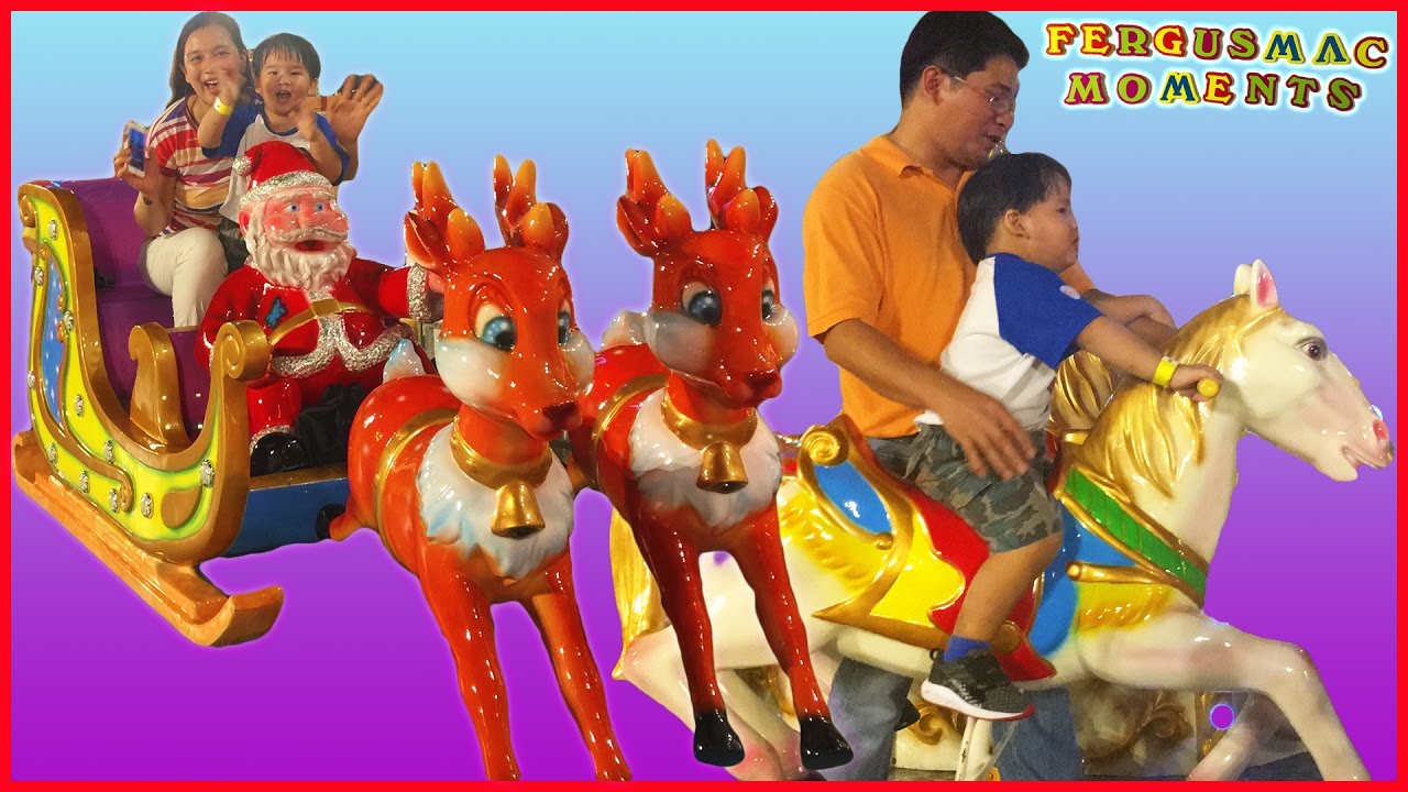 Kiddie Fun Rides at Mini Amusement Park - YouTube