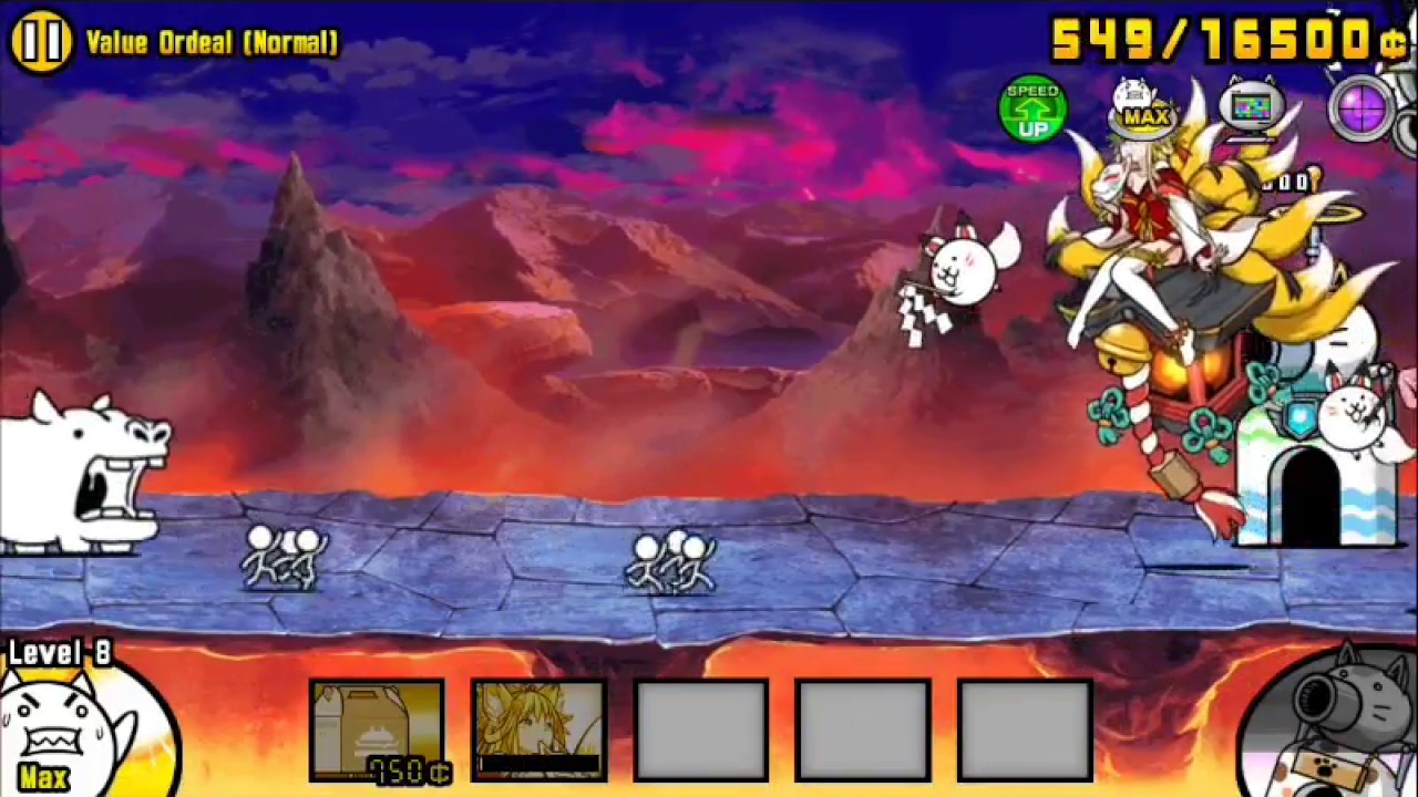 Battle cats English 6.4 Burger cat awaken into Value Meal cat 🐈 - YouTube