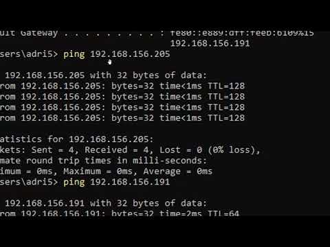 03 TCP-IP Simulasi Local Area Network - YouTube