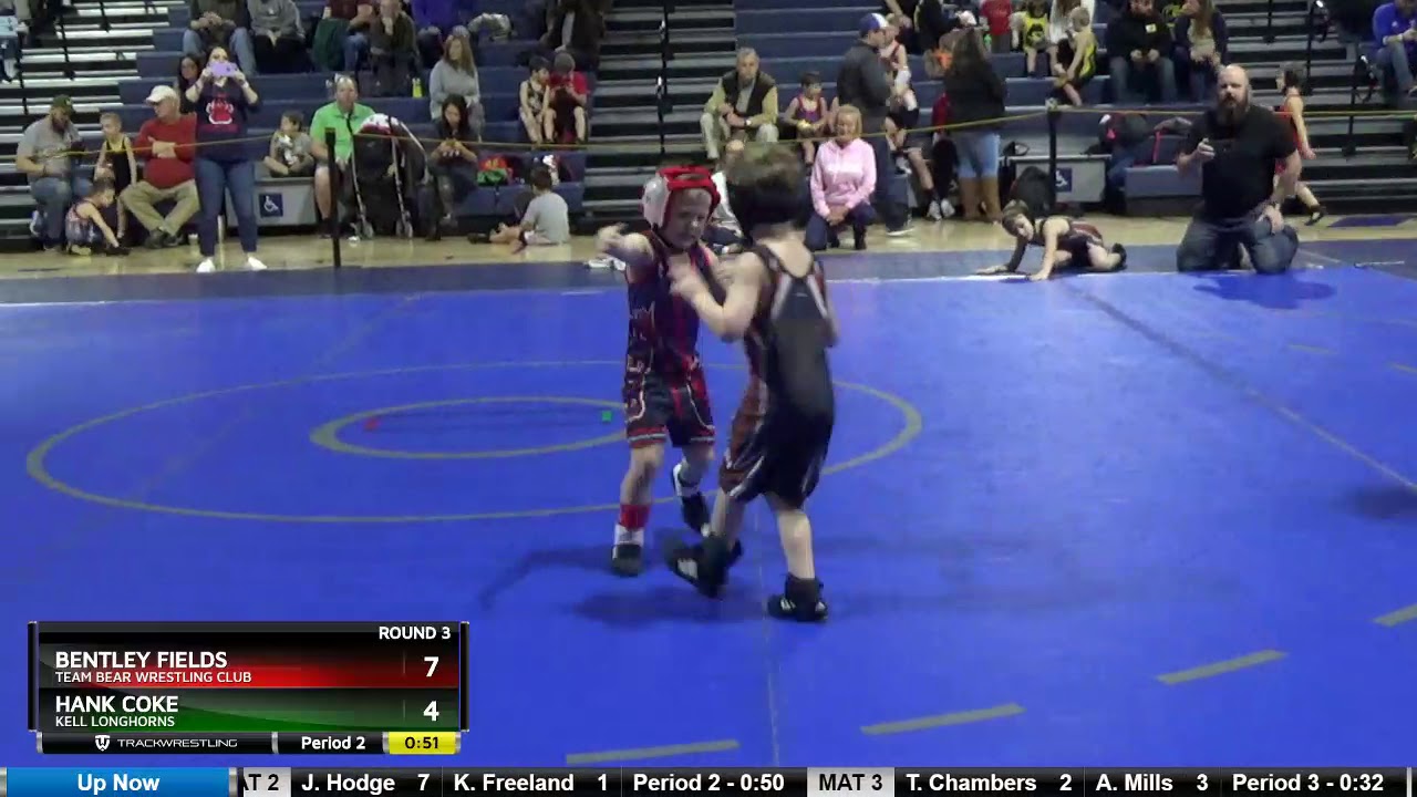 FLY 35-37 Hank Coke Kell Longhorns Vs Bentley Fields Team Bear ...