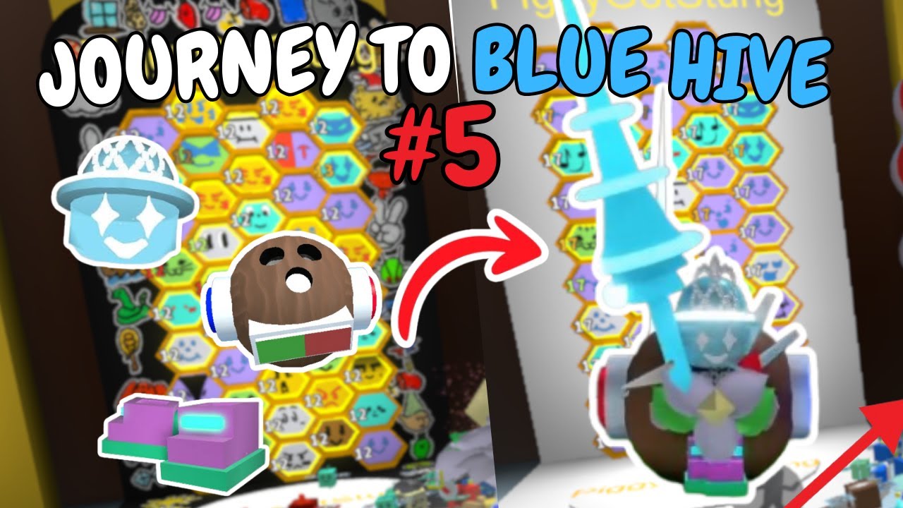 ALMOST TIDE POPPER! Journey to Blue Hive | Bee Swarm Simulator [EP 5 ...