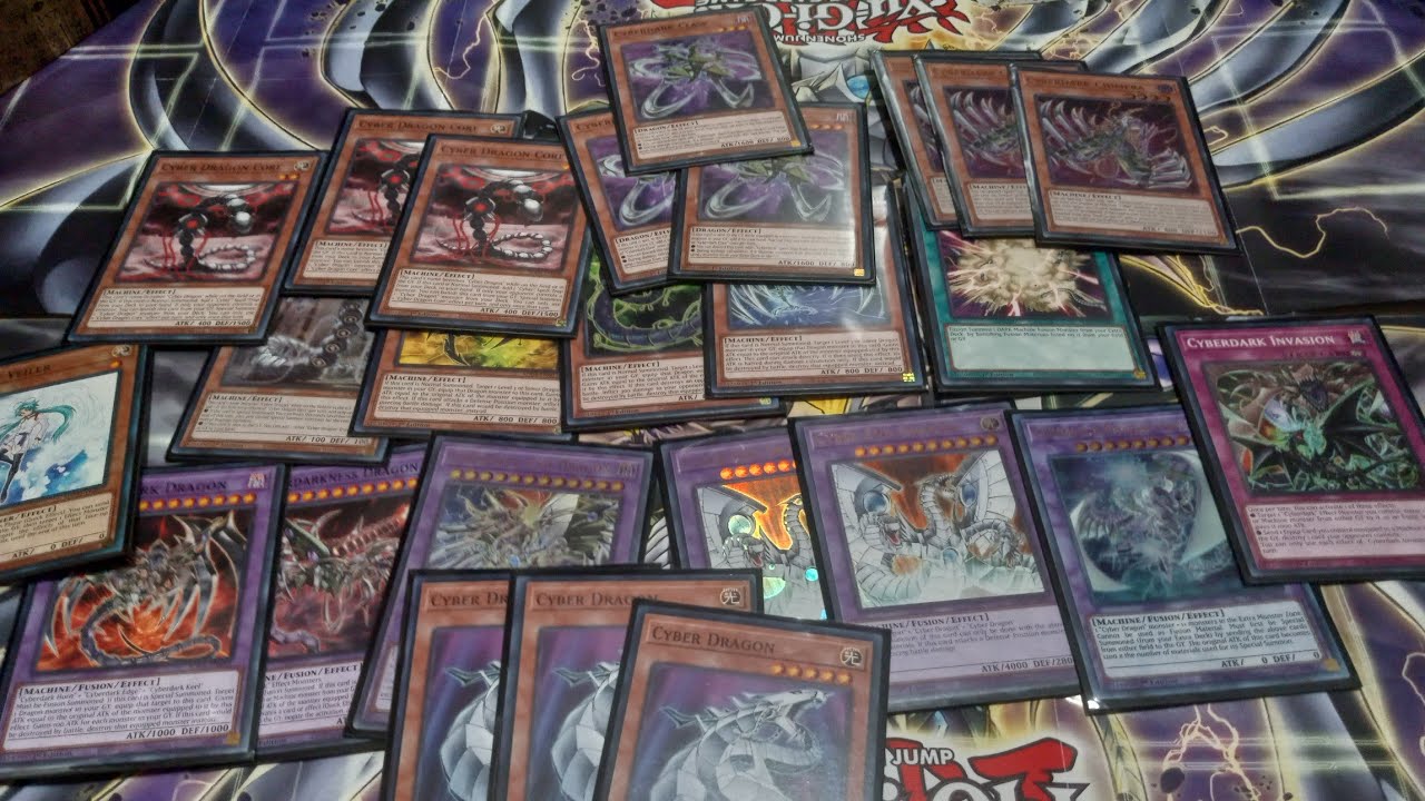 Deck profile cyberdark dragon | YUGIOH - YouTube
