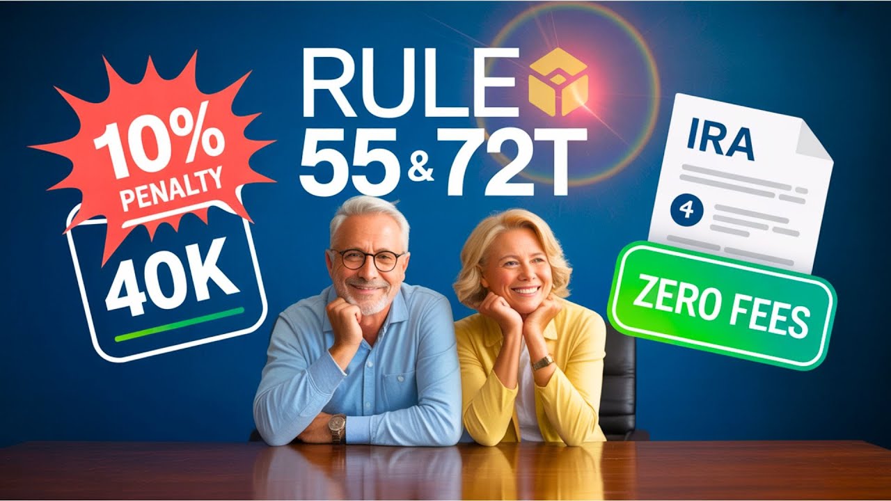 Early Retirement 55 Rule & 72(t): Penalty-Free 401k & IRA Guide - YouTube