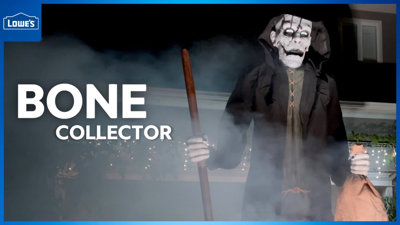 Tekky 12FT BONE COLLECTOR Animatronic Review! (Lowe's 2024 Exclusive ...