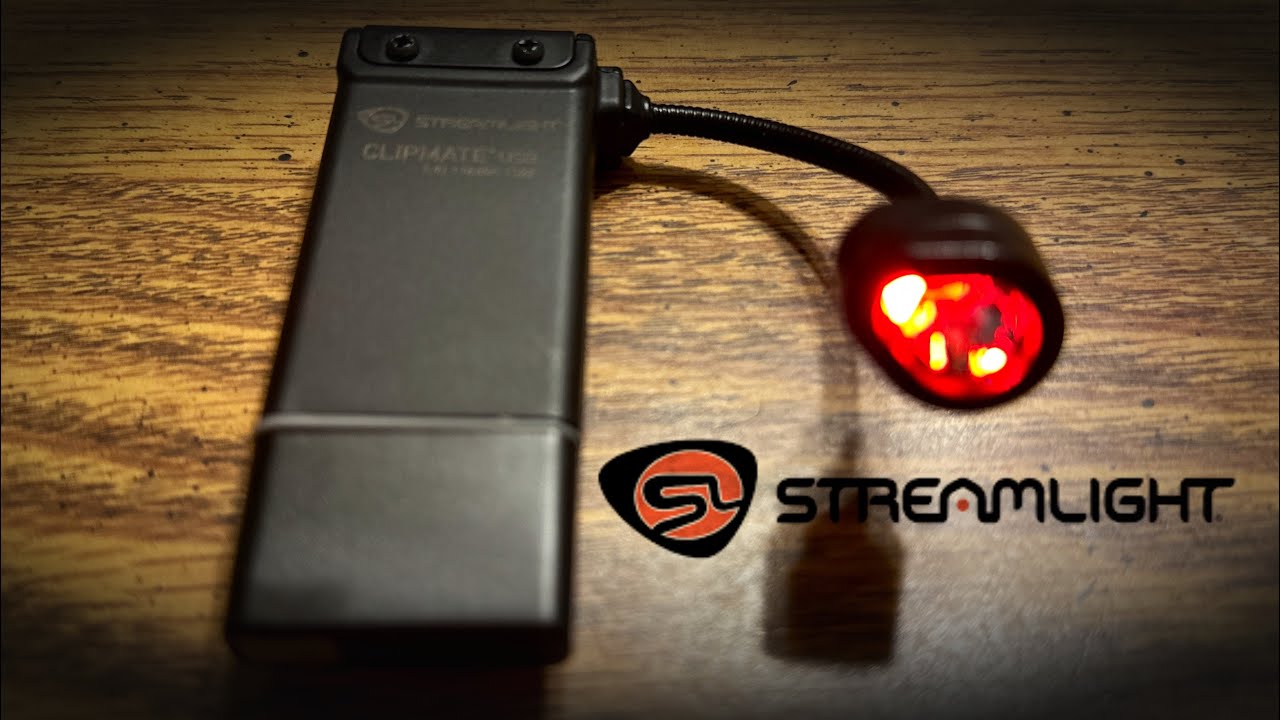 Clipmate USB clip light | Streamlight - YouTube