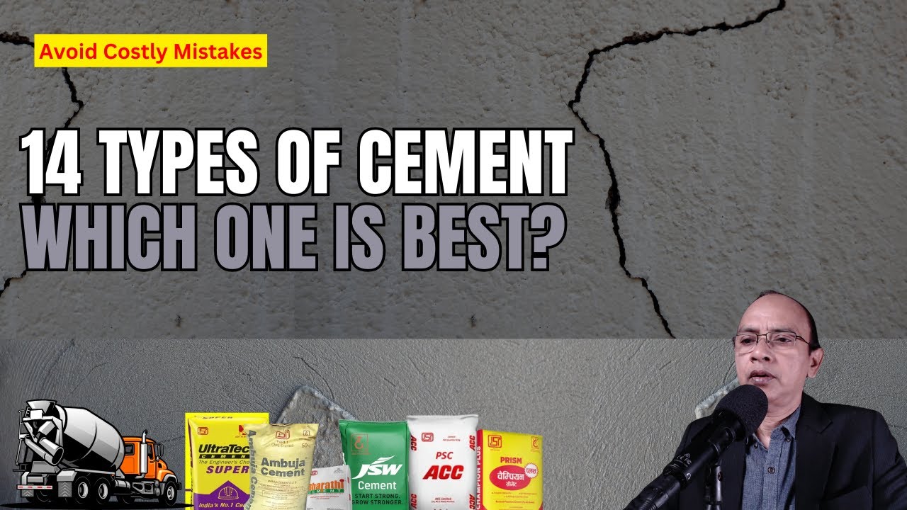 How many types of cement are there? | Types of Cements, Explained in ...
