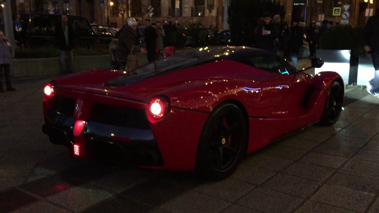 Ferrari Laferrari in Budapest - YouTube