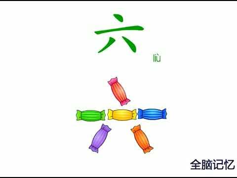 幼儿识字-六 Learning Chinese Character-six - YouTube