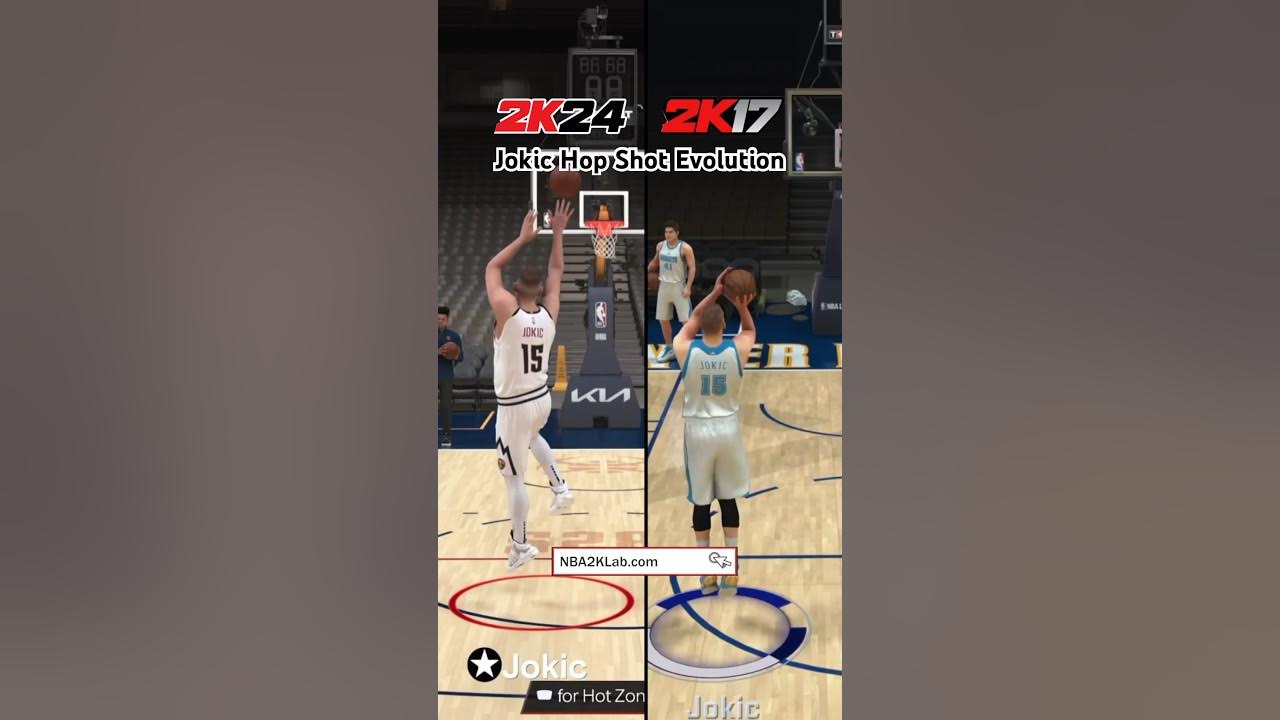 NBA 2K24 Best Hop Jumpshot VS: Jokic 2K Evolution #2k24 #2k #nba - YouTube