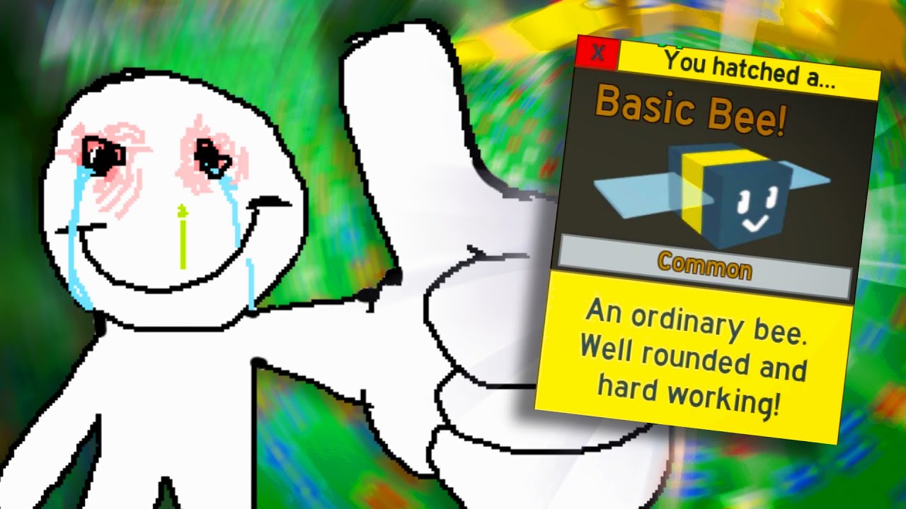 Bee Swarm, but I can only use basic bees... - YouTube