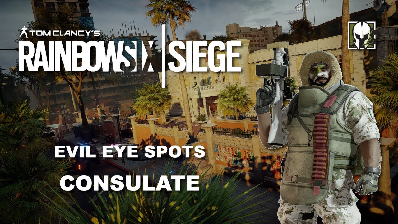 Rainbow Six: Siege | Maestro | Evil eye spots for Consulate - YouTube