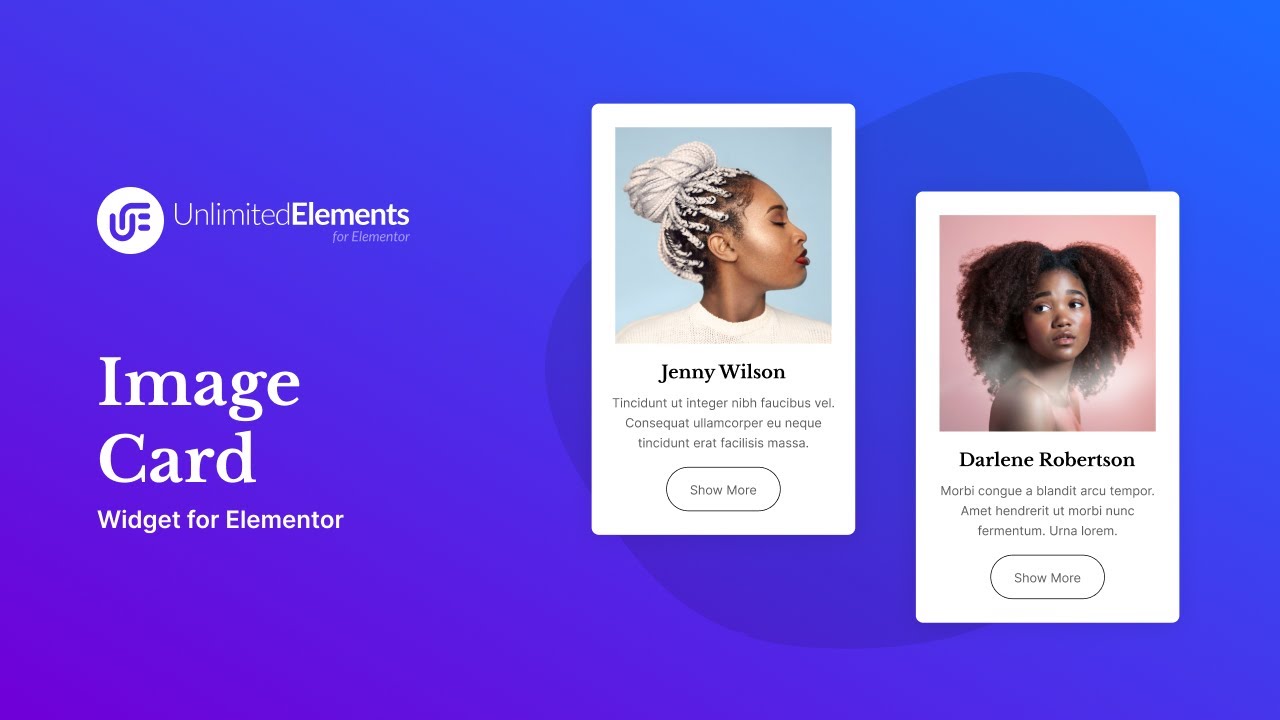 Image Card Widget for Elementor - YouTube