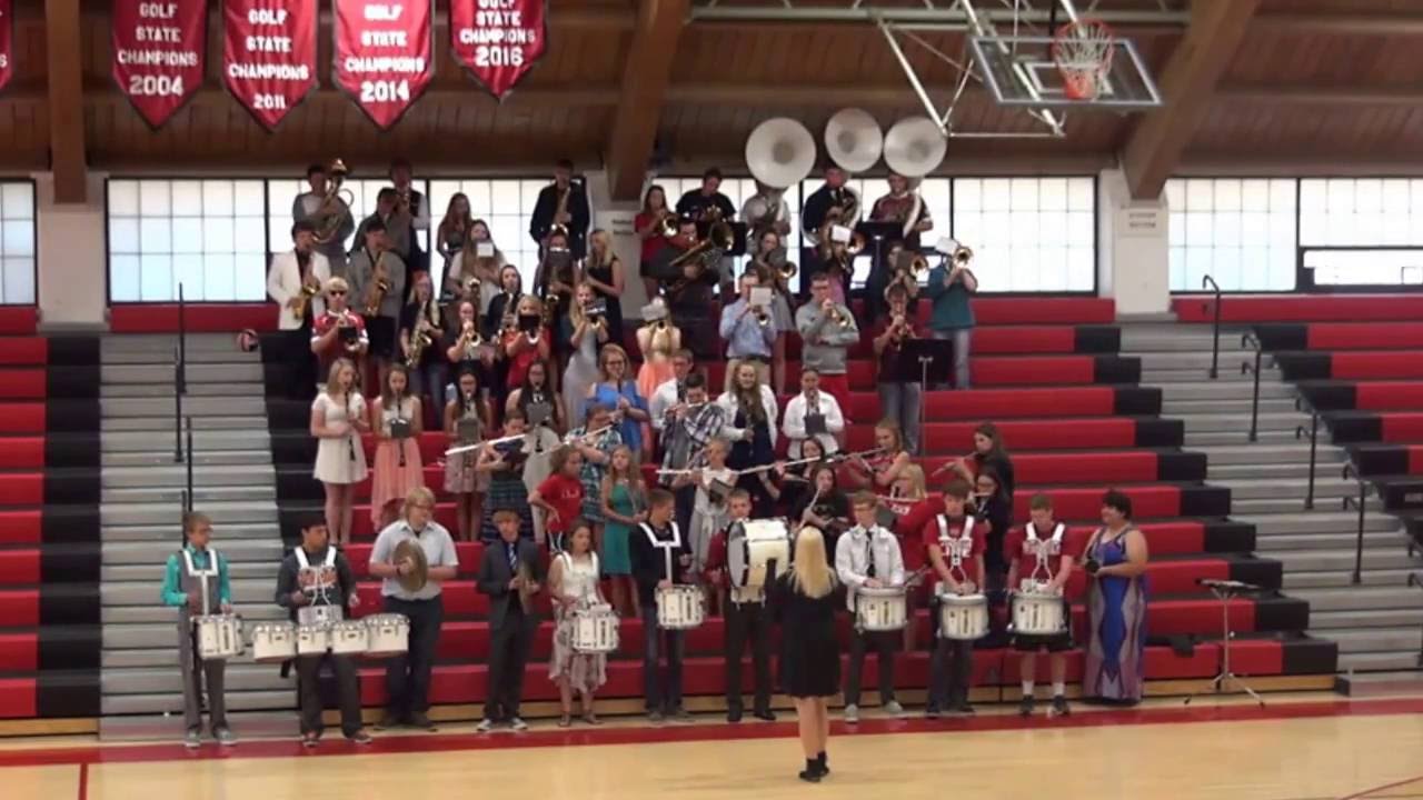 McCook Bison Pep Rally - YouTube