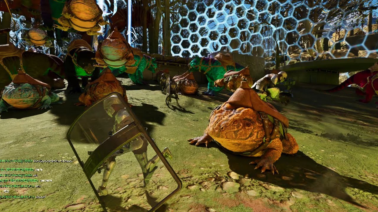 WIPING EVERYONE WITH SMALL FROG | Official Pvp Ark Ascended ! - YouTube