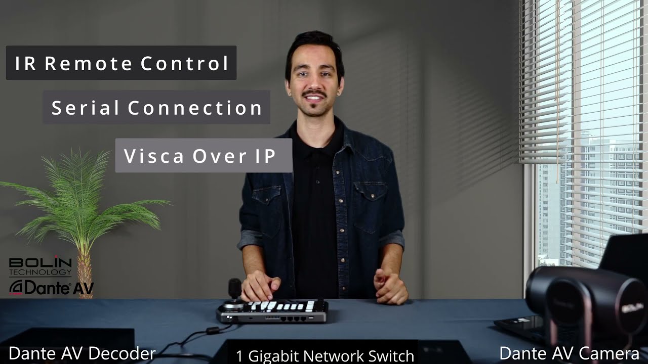 How to Control Your Dante AV PTZ Camera - YouTube