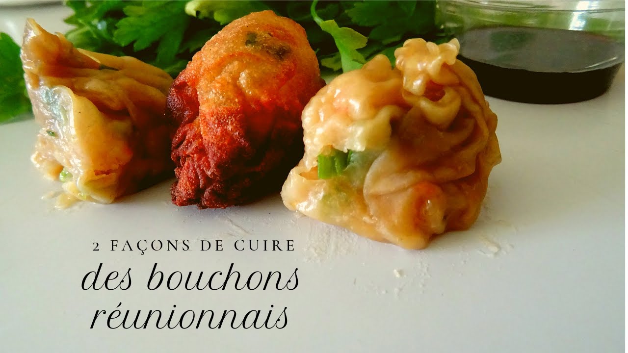 2 FACONS DE CUIRE VOS BOUCHONS REUNIONNAIS l SIMPLE ET RAPIDE - YouTube
