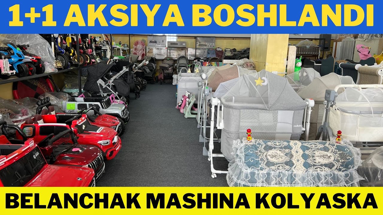 Belanchak Kolyaska velosiped, Beshik narxlari | 1+1 AKSIYA - YouTube