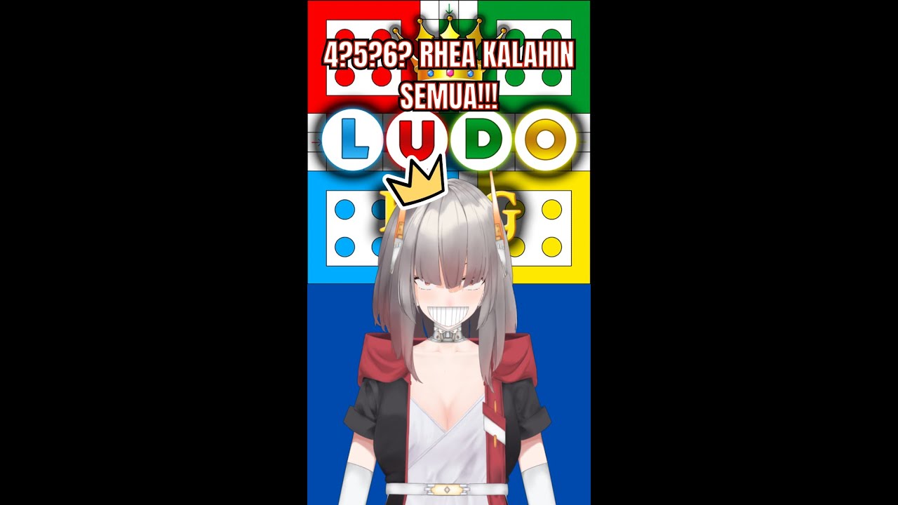 【VERTICAL STREAM】RHEA PALING JAGO KALO MAIN LUDO!【ALSEPHINA RHEA】 - YouTube