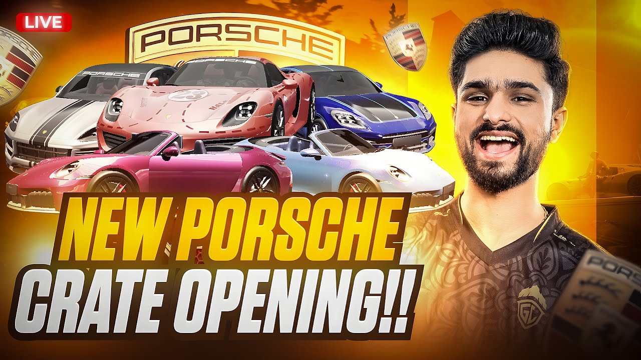 60K UC PORSCHE OPENING | ULTIMATE LEGEND RANK PUSH | BGMI LIVE - YouTube