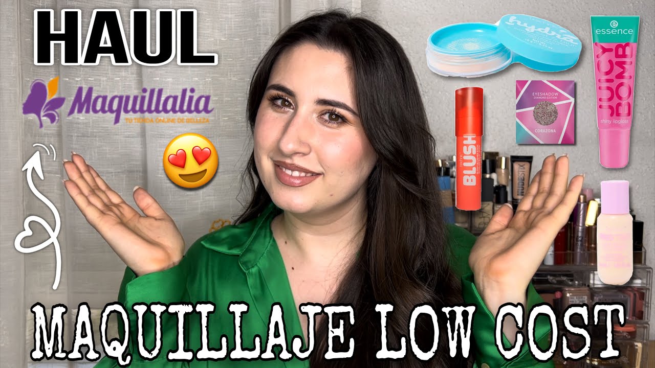 HAUL DE MAQUILLAJE LOW COST MAQUILLALIA ️ | Corazona, Technic, Essence ...