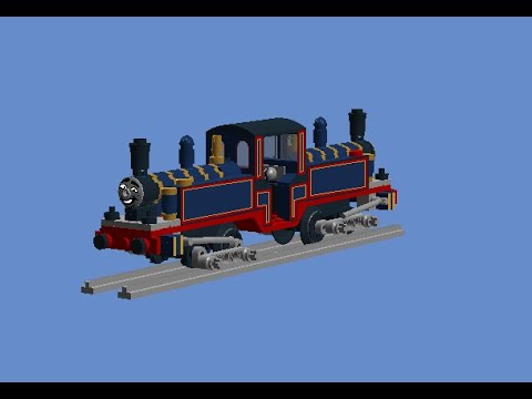How To Build A Lego Mighty Mac The Double Narrow Gauge Engine (0-4-4-0T ...