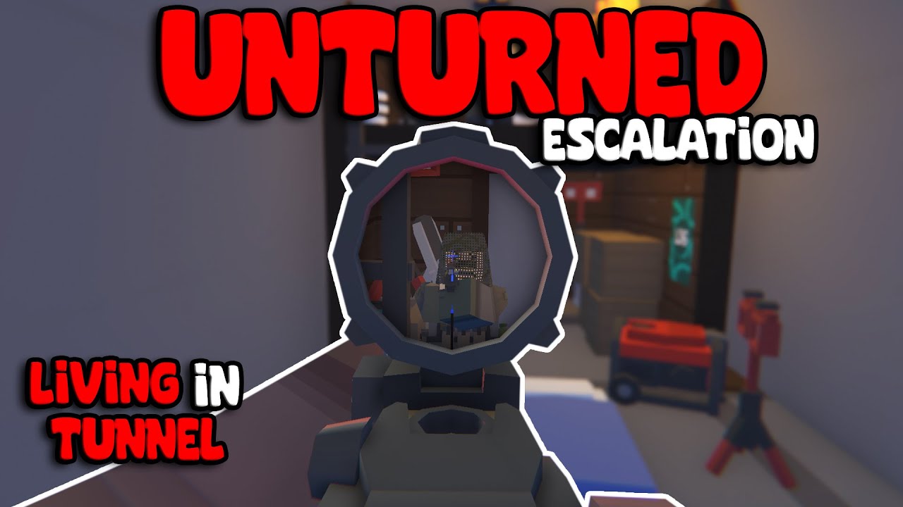 I Lived In A Tunnel In Unturned Escalation & This Is What Happened ...