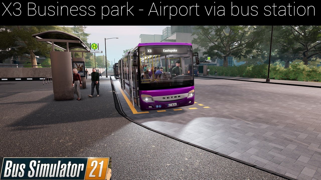 X3 New express route 418LE setra Business park - Airport via bus ...