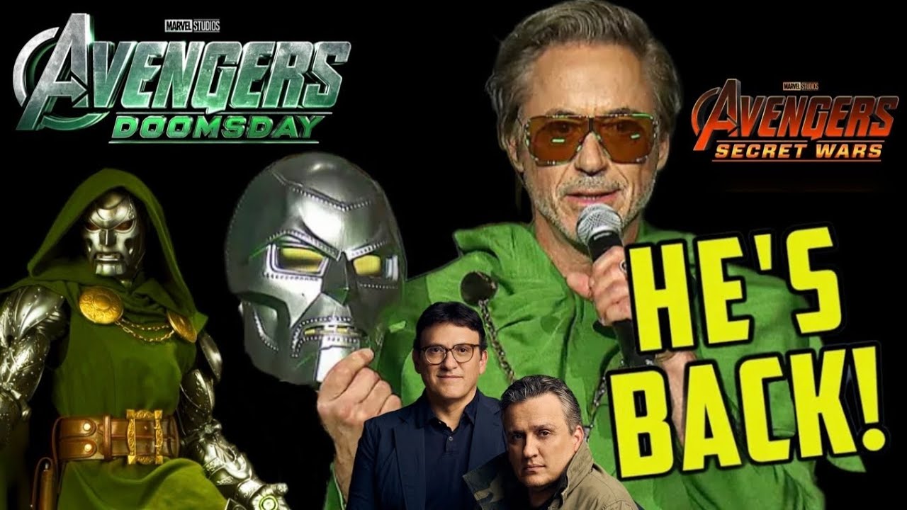 Robert Downey Jr Returns as Doctor Doom Alongside Russo Brothers For ...