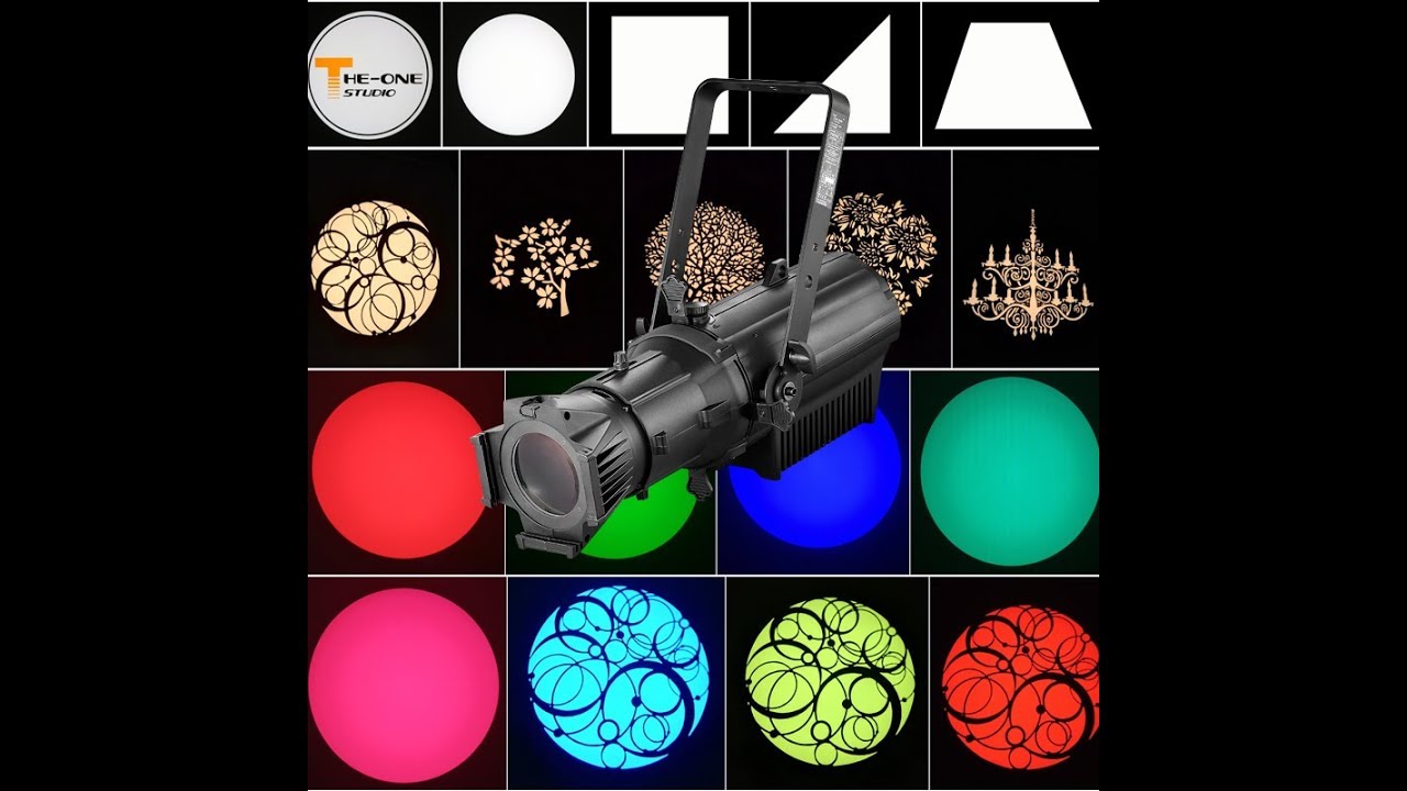 It is a great led leko for theatre lighting - YouTube