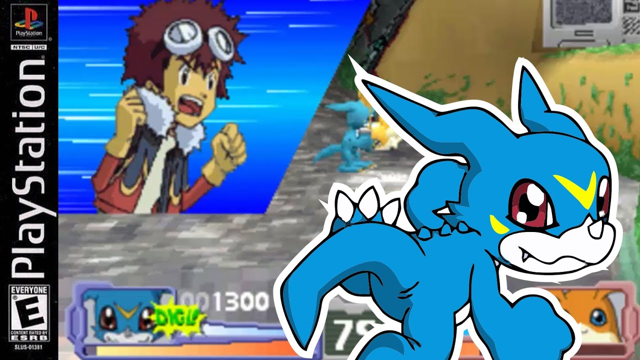 Digimon Rumble Arena [PSX] #Veemon - YouTube