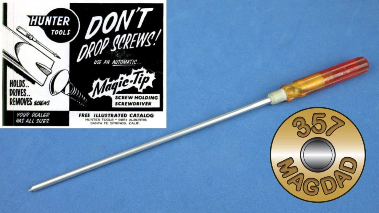 Hunter 10M-12 Screw Holding Screwdriver - YouTube