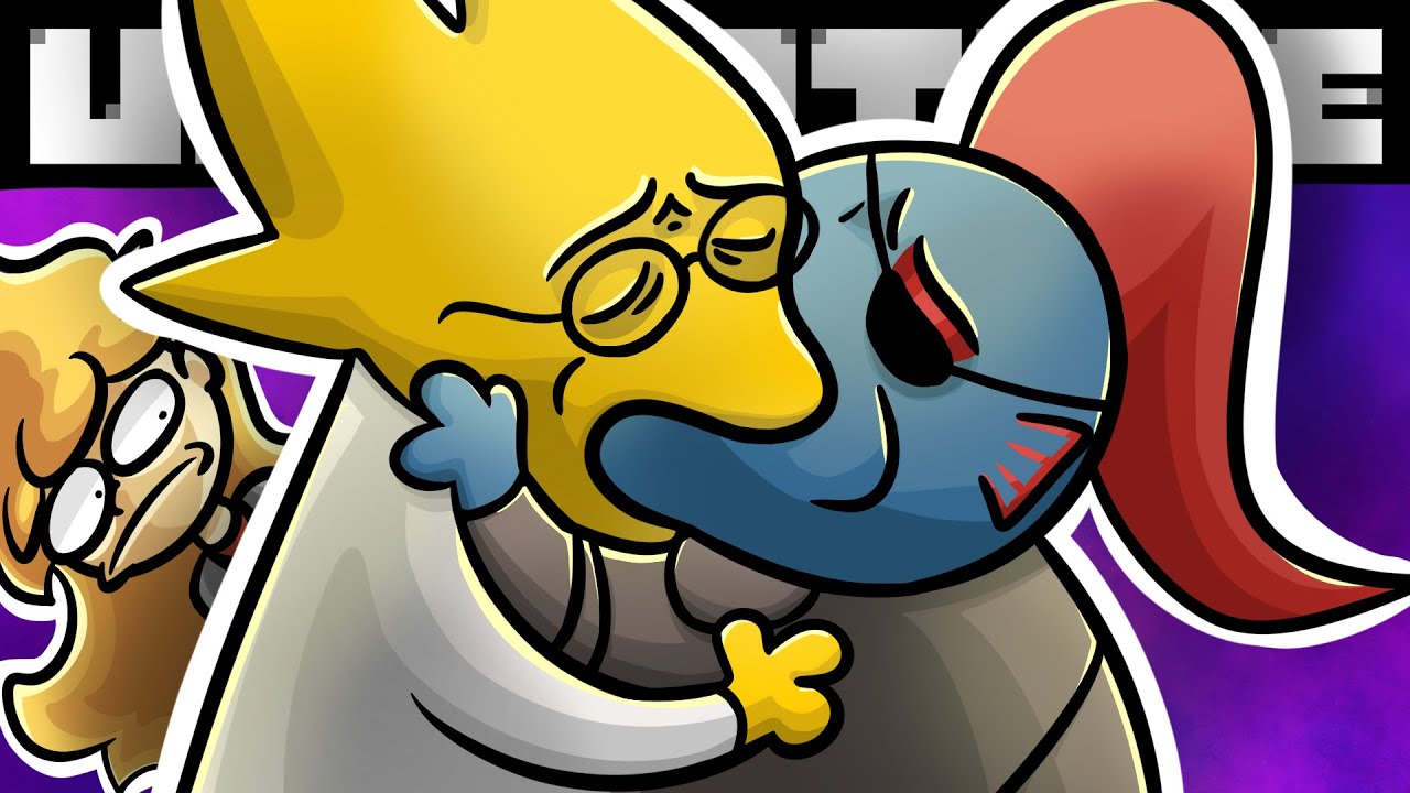 so i finally met Undyne... - YouTube