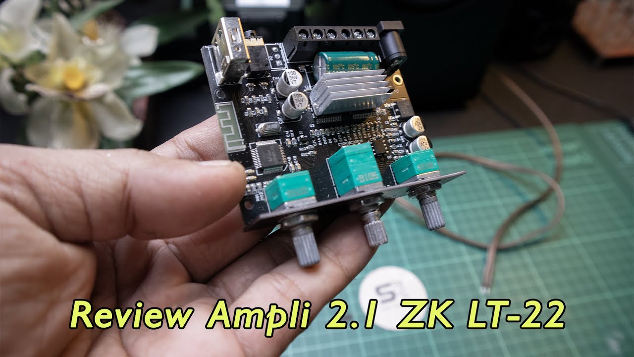 Review Amplifier Wuzhi ZK LT 22 - YouTube