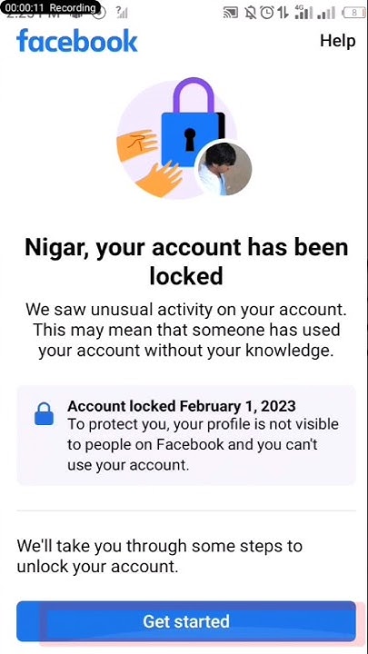 How to unlock my facebook account | Locked facebook | #shortsfacebook account kaise khole - YouTube